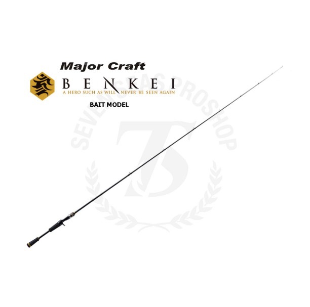 Major Craft Benkei Pack Rod Bait BIC-664MH (Baitcasting)*คันเบทแคสติ้ง/4ท่อน - 7 SEAS PROSHOP ...