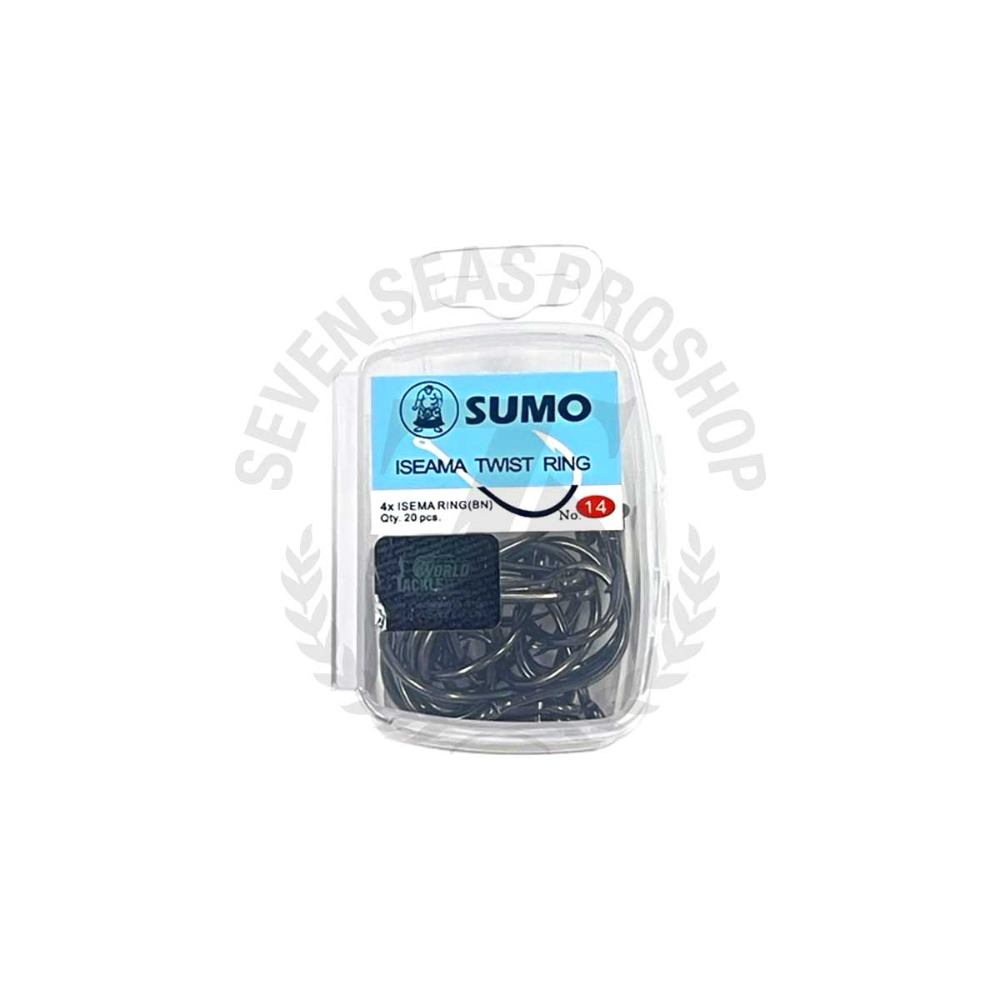 SUMO Iseama Twist Ring 4X #14*เบ็ดอิเซอะมะ/หน้าดิน - 7 SEAS PROSHOP (THAILAND)