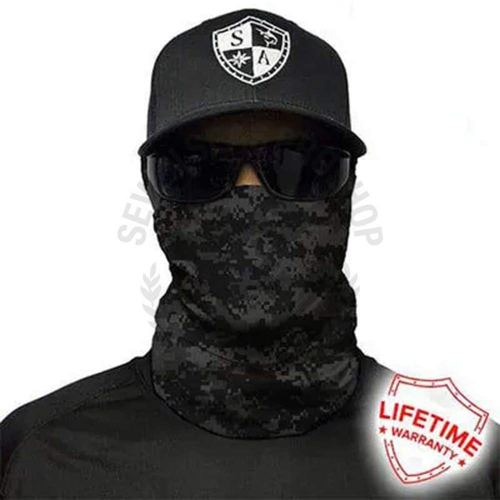 SA Company Multi Use Face Shield Black Out Digi Camo*ผ้าบัฟ - 7 SEAS ...