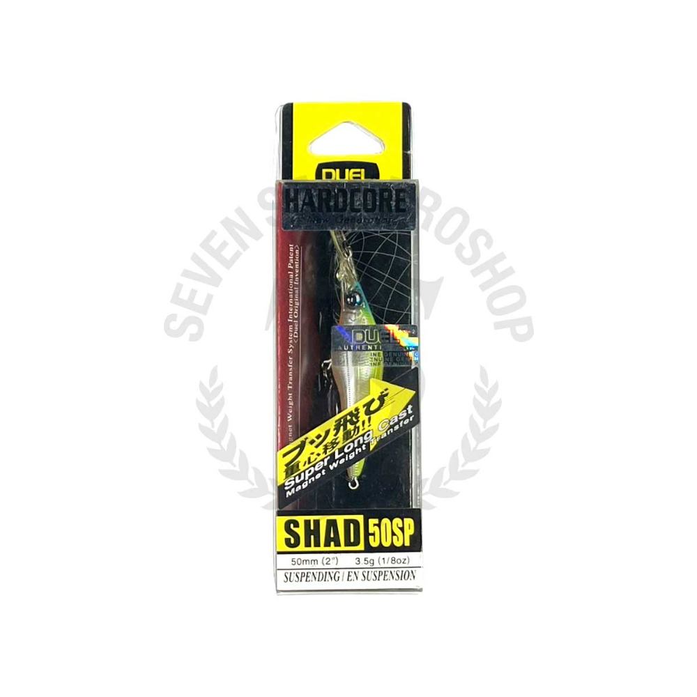 Duel Hardcore Shad 50SP F1034-PCL*เหยื่อแชด/ดำตื้น - 7 SEAS PROSHOP (THAILAND)