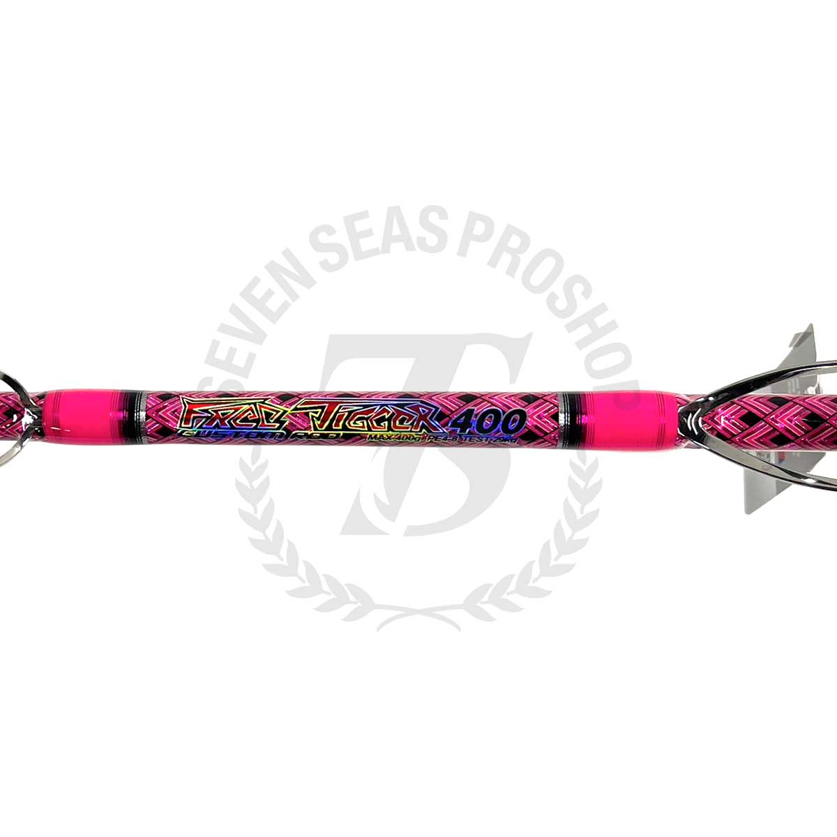 Jigging Master คันบิวท์สำเร็จ Blank Free Jigger 400 PE4-8 Pink ...