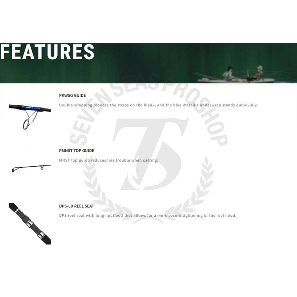 Tailwalk SPRINT STICK SSD 70L (Spinning)*คันสปินนิ่ง/แคสทะเล - 7 SEAS ...