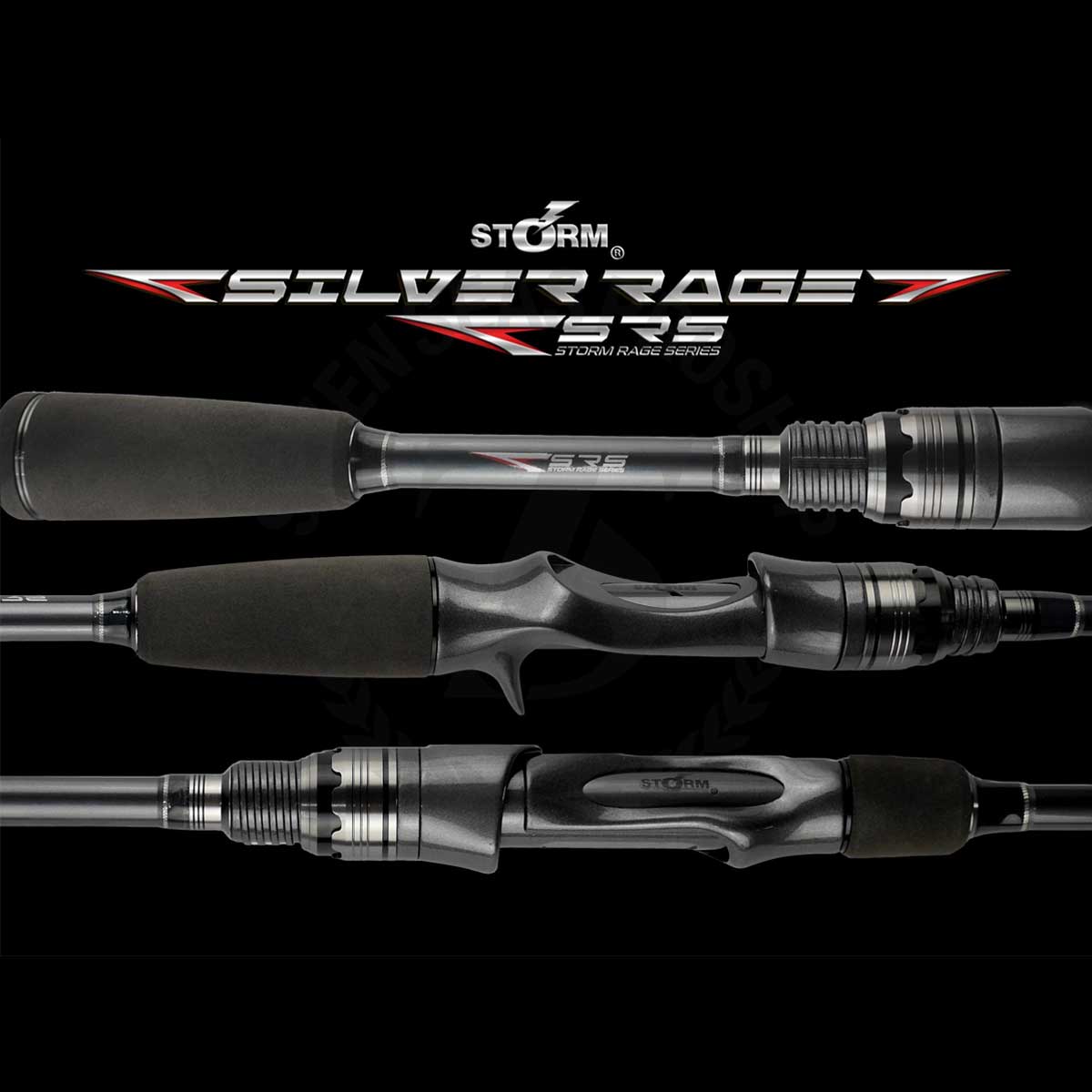 Storm Silver Rage SSRC662MH (Baitcasting)*คันเบทแคสติ้ง - 7 SEAS ...