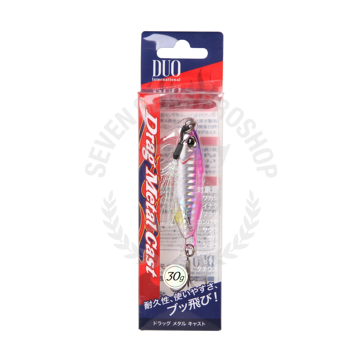 Duo Drag Metal Cast 30g PHA0009*เหยื่อจิ๊ก/แคสชายฝั่ง - 7 SEAS PROSHOP (THAILAND)