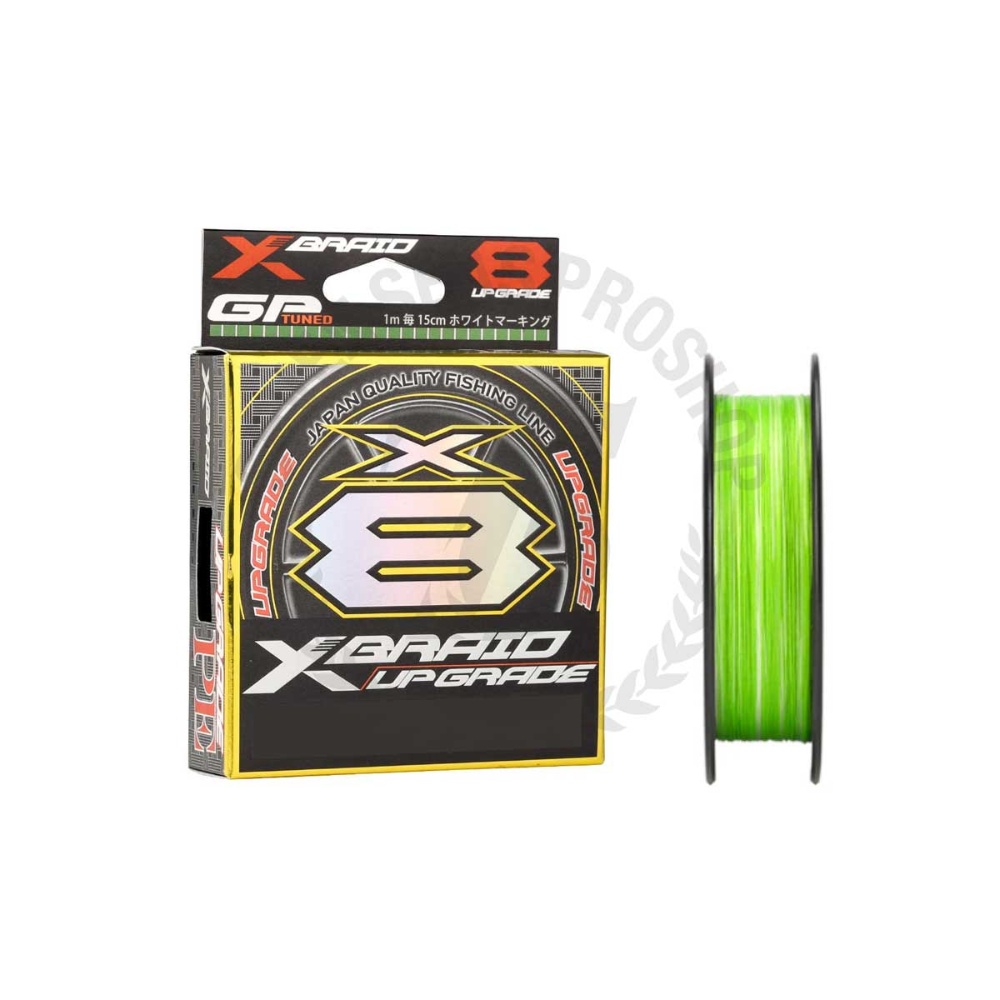 YGK X-Braid Up Grade X8 200m PE0.8 (Neon Lime)*สายพีอี - 7 SEAS PROSHOP (THAILAND)