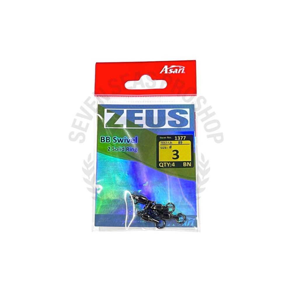 Asari Zeus BB Swivel 2 Solid Ring #3*ลูกหมุนแบริ่ง - 7 SEAS PROSHOP (THAILAND)