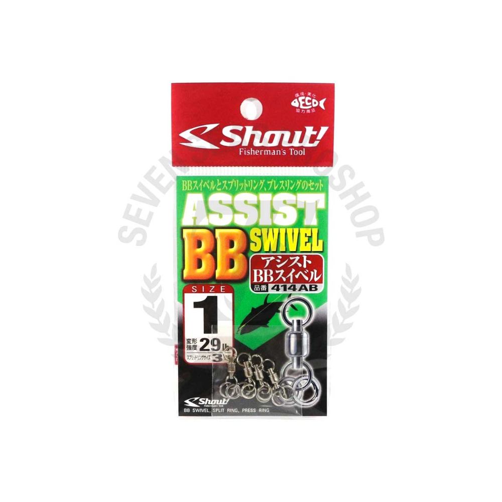 Shout Assist BB Swivel 414AB Size-1*ชุดลูกหมุนแบริ่ง - 7 SEAS PROSHOP ...