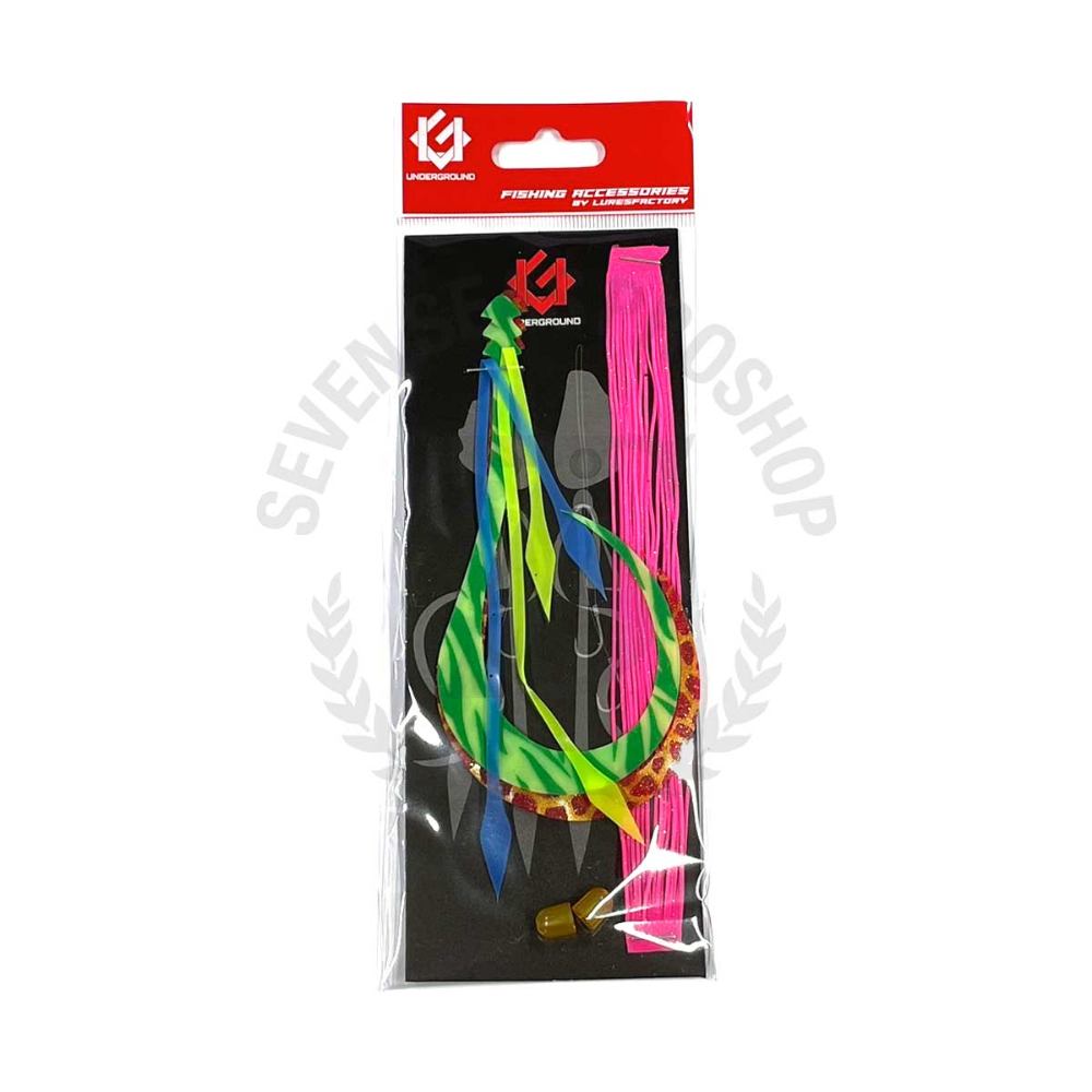 Lures Factory Kit Tai Rubber Skirt (J) Pink*พู่ยางไทรับเบอร์ - 7 SEAS ...