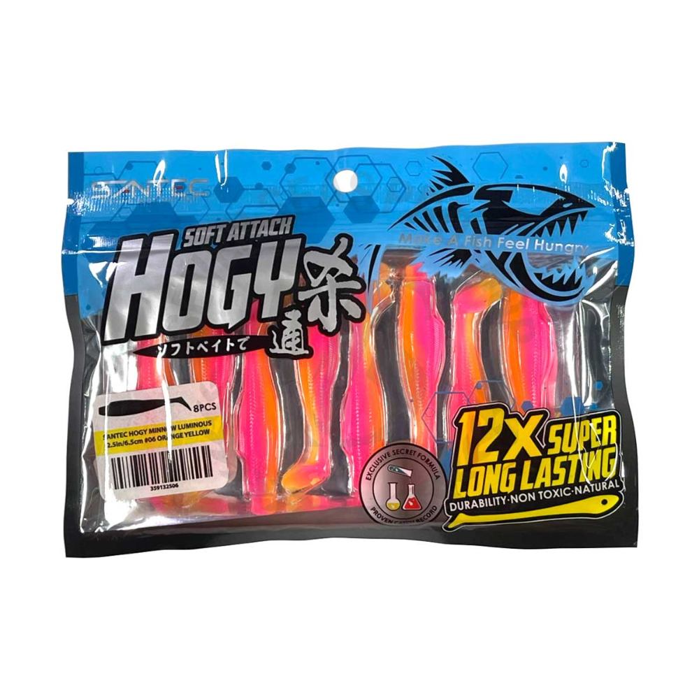 Santec Hogy Minnow Luminous 2.5" 06-Orange Yellow*เหยื่อปลายาง - 7 SEAS ...