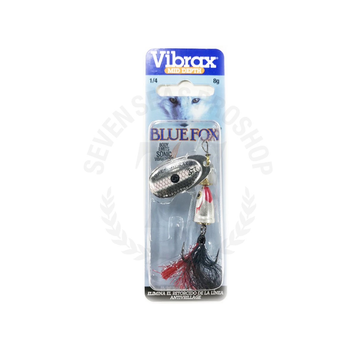 Blue Fox Vibrax BFX3*1/4-8g #SSDX*เหยื่อสปินเนอร์เบท - 7 SEAS PROSHOP ...