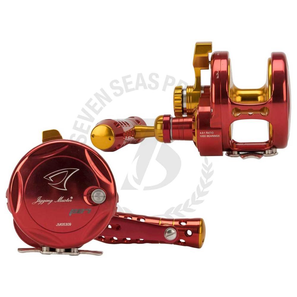 Jigging Master Power Spell PE7 LH RD/GD (Left Hand)*รอกจิ๊กกิ้ง - 7 ...