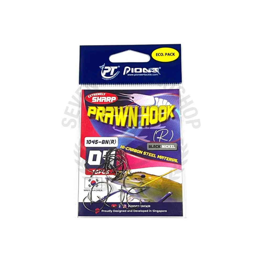 Pioneer Prawn Hook 1045-BN(R) Size-04*เบ็ดตกกุ้ง - 7 SEAS PROSHOP ...