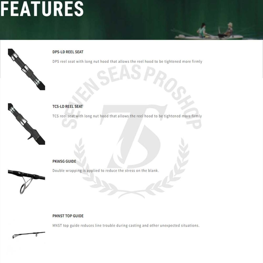 Tailwalk Jigforce SSD S652-LJ (Spinning)*คันไลท์จิ๊กกิ้ง - 7 SEAS ...