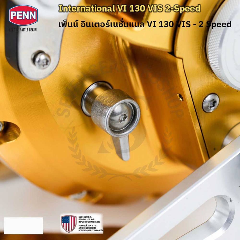 Penn International VI 130 VIS 2-Speed (Right Hand)*รอกทรอลลิ่ง - 7 SEAS ...