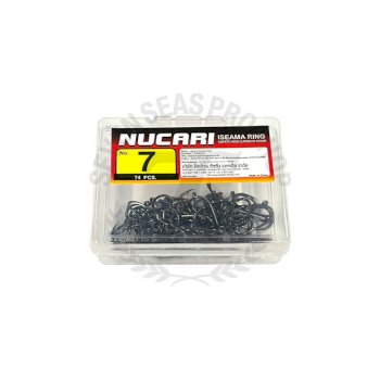 Nucari Iseama Ring Super High Carbon Hook *Box* #7*เบ็ดอิเซอะมะ - 7 SEAS PROSHOP (THAILAND)