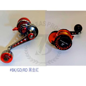 Wiki Jigging Devil Star Mini Turbo Knob Black/Gold/Red (Left Hand)*รอก ...