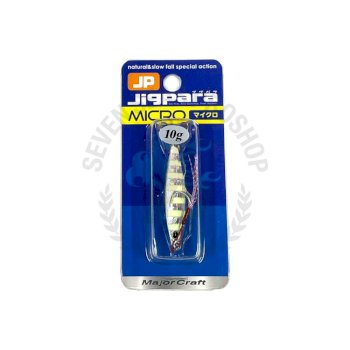 Major Craft Jigpara Micro JPM-10 07-Zebra Glow*เหยื่อไมโครจิ๊ก - 7 SEAS PROSHOP (THAILAND)