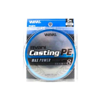Varivas Avani Casting PE MAX Power #PE5 (White)*สายพีอี - 7 SEAS ...