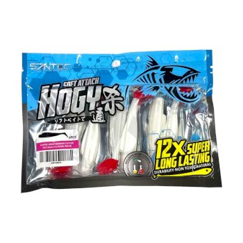 Santec Hogy Minnow Cutter 3" 12-Pearl White*เหยื่อปลายาง - 7 SEAS ...