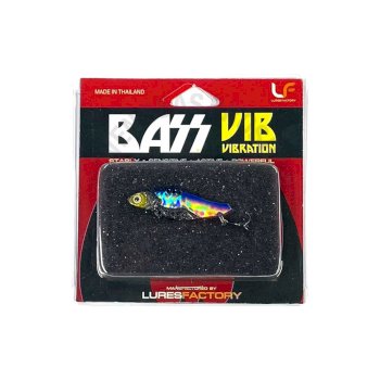 Lures Factory Bass Vib 3.5g #012 Black-Blue*เหยื่อไวเบรชั่น/กระดี่ - 7 SEAS PROSHOP (THAILAND)